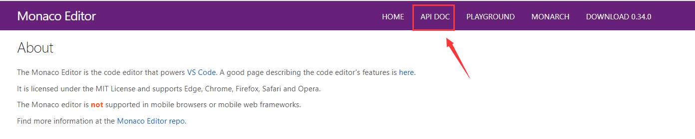 教大家怎么看monaco-editor的官方文档_monacoeditor中文文档-CSDN博客