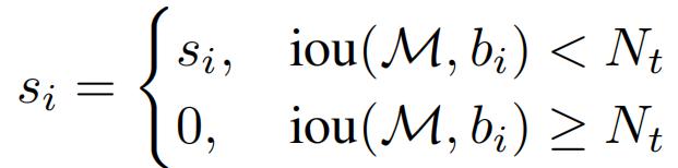 Soft NMS论文笔记_softnms论文-CSDN博客