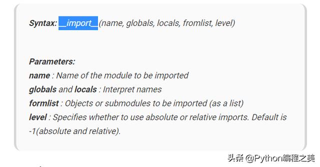Import Numpy As Np报错一日一技:python Import ()函数 Csdn博客