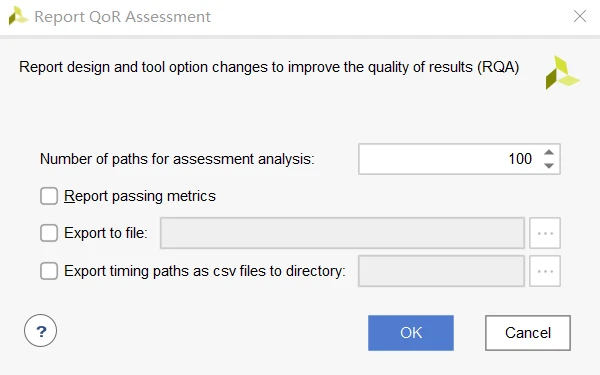质量报告Report_qor_assessment使用详解_report qor assessment-CSDN博客