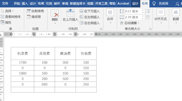 vb6 word 2002 合并单元格_太有用了！14个Word表格处理技巧，学会不求人！-CSDN博客