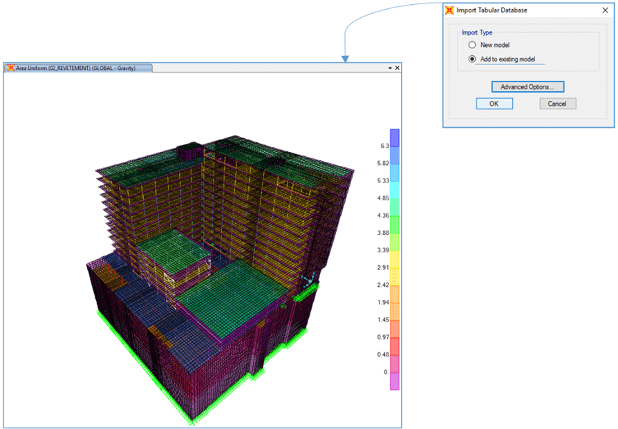 【sap2000】部分模型通过.s2k文件合并模型generating a global model through partial models by .s2k text file-CSDN博客