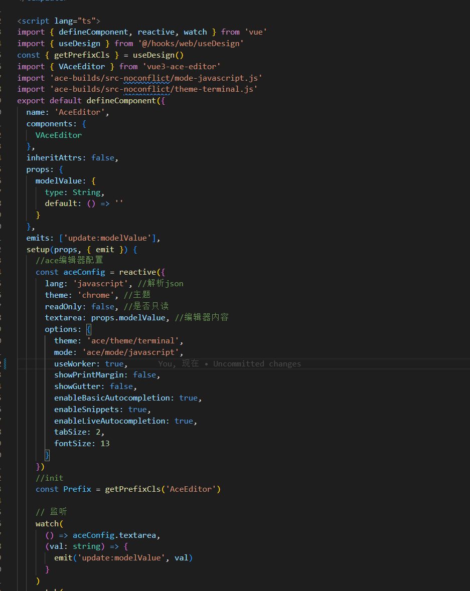 vue3-ace-editor报Failed to execute ‘importScripts‘ on ‘WorkerGlobalScope‘错误处理_uncaught ...