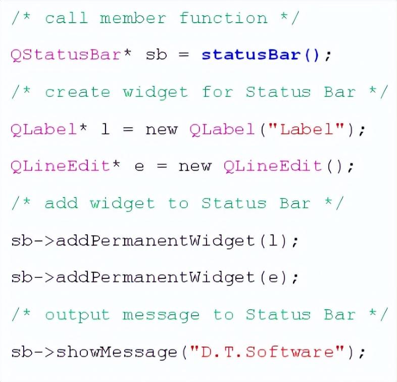 Qt开发-主窗口中的状态栏_qt状态栏-CSDN博客