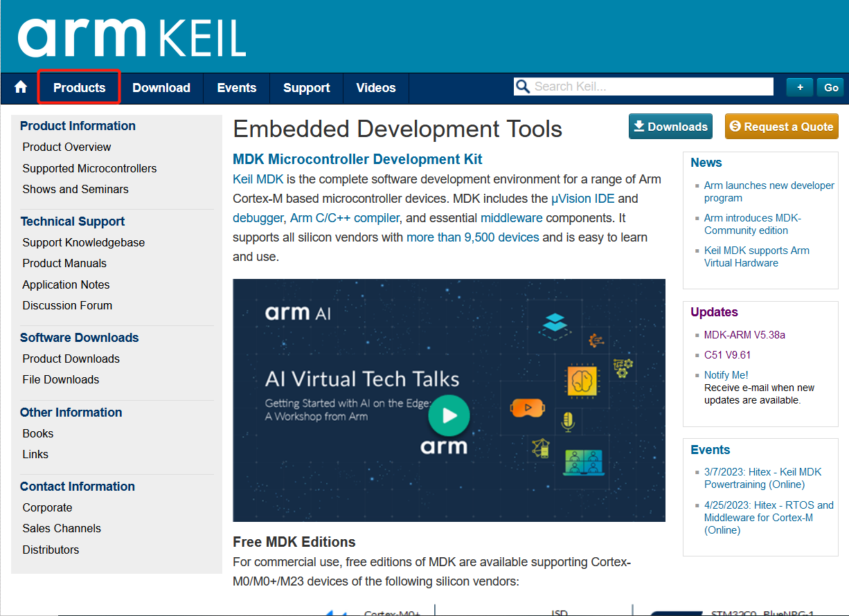 Keil芯片包下载及安装教程-CSDN博客
