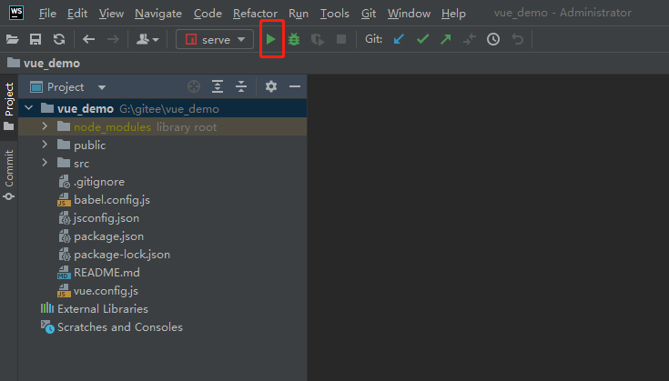 Webstorm配置启动vue项目 Webstorm启动vue项目 Csdn博客