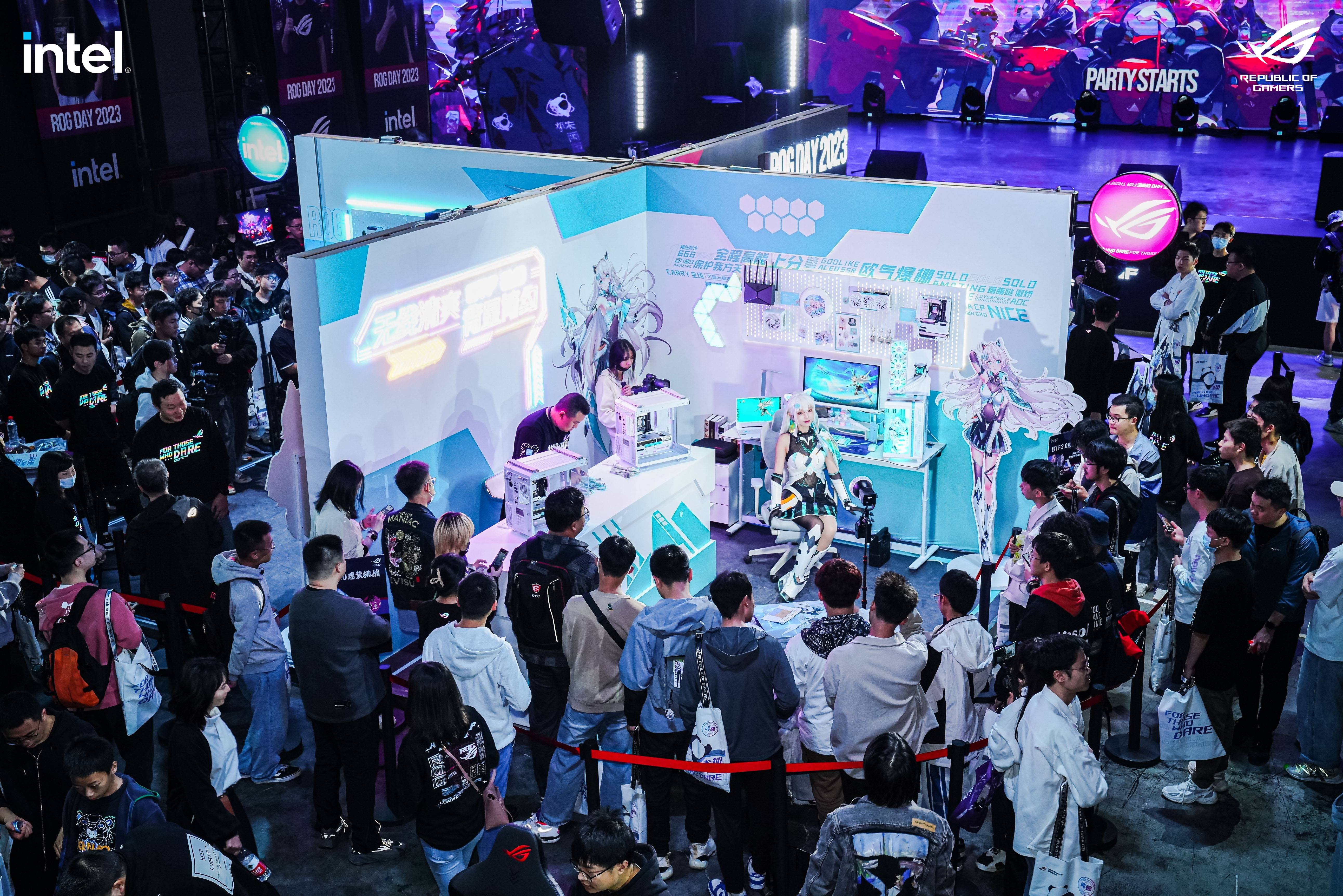 潮酷燃爆蜀地，英雄汇聚玩家国度！ROG DAY 2023暨英特尔新品玩家体验会成功举行_rog魔霸新锐2023 csdn-CSDN博客