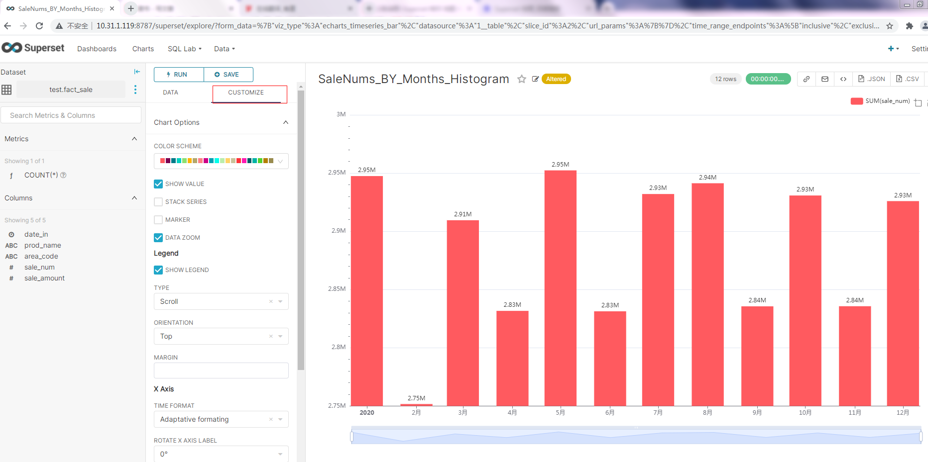 Superset系列7- 制作柱状图_superset柱状图怎么画-CSDN博客