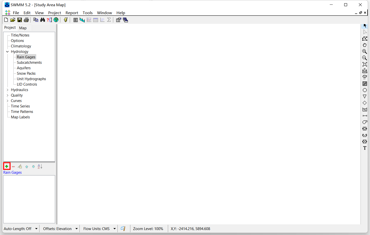 SWMM从入门到实践教程 02 快速入门案例的绘制-CSDN博客