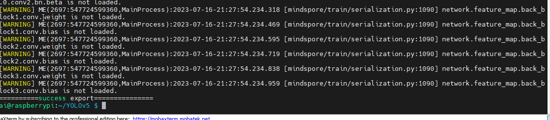 MindSpore应用系列：树莓派上运行YOLOv5进行实时目标检测（二）_树莓派5yolov5实时-CSDN博客