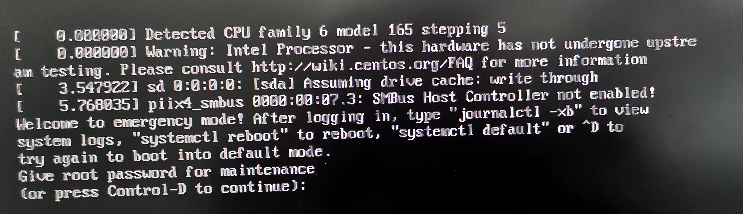 CentOS 7重启系统后无法正常进入系统，_centos重启后无法进入系统界面 failed to start process nfs-CSDN博客