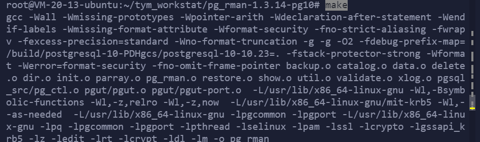 pgsql备份工具：pg_rman在Linux下的安装、设置与使用_rman安装步骤-CSDN博客