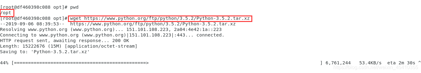 基于docker（纯净centos系统）打包centos7+python3的镜像-CSDN博客