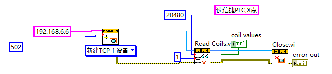 Labview 和信捷 XDH PLC Modbus tcp通讯_labview与信捷plc以太网通信-CSDN博客