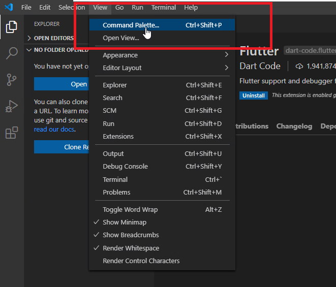 【Flutter 1-4】Windows下VSCode配置Flutter开发环境_flutter xcode windows-CSDN博客