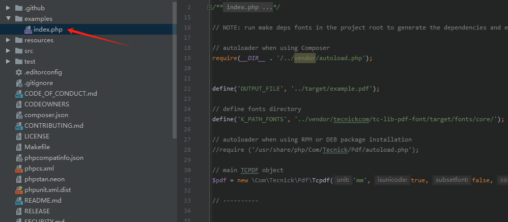 PHP使用TCPDF处理pdf_php tcpdf-CSDN博客