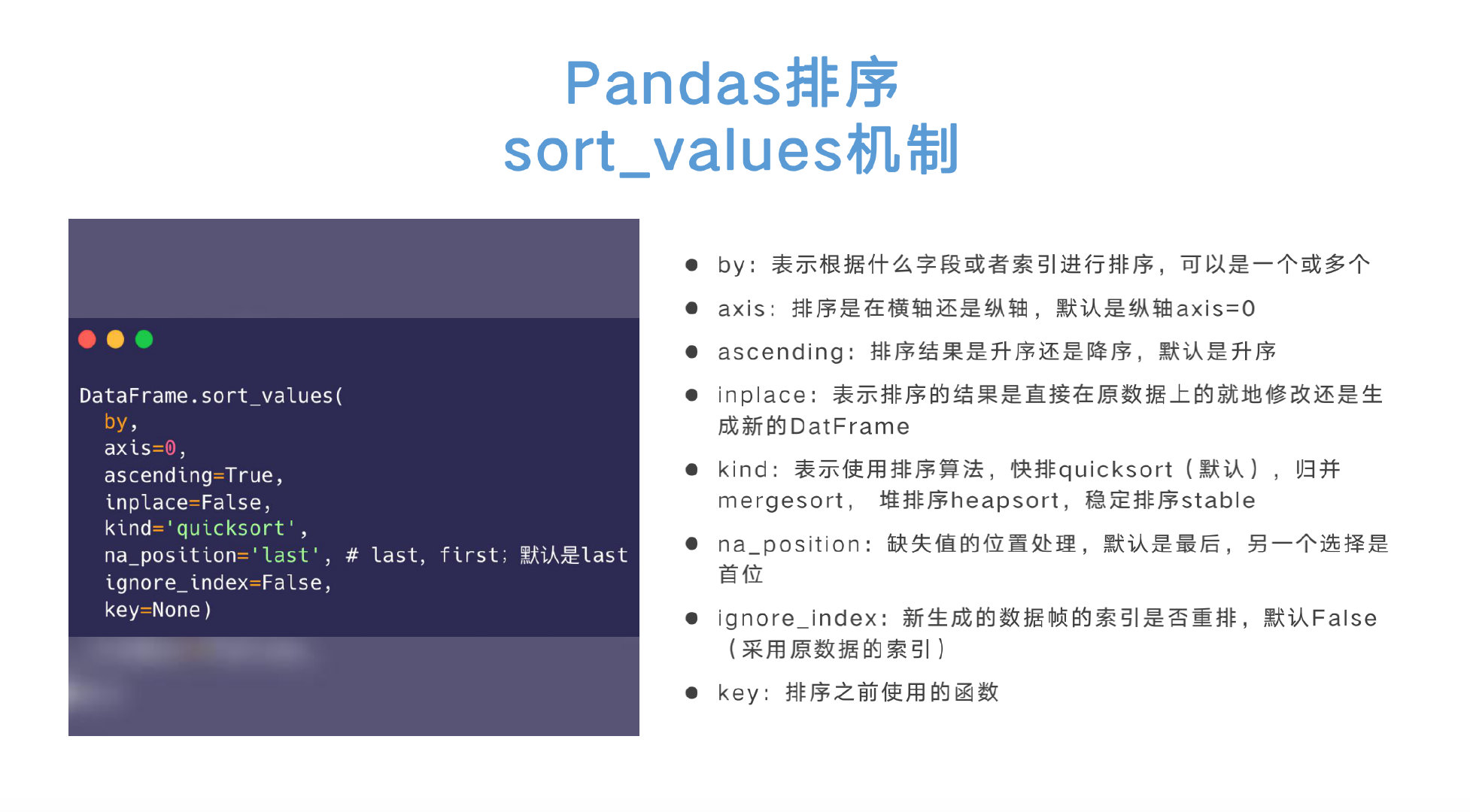 Pandas入门pptpandas Ppt 教程 Csdn博客 