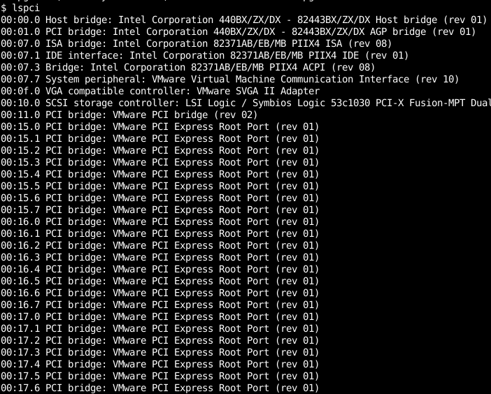 linux命令lspci_Linux lspci命令教程和示例-CSDN博客