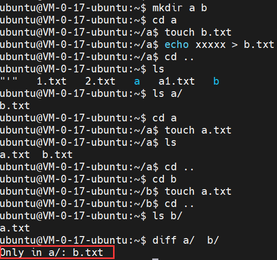 【Ubuntu Server笔记】diff/file命令_ubuntu diff-CSDN博客