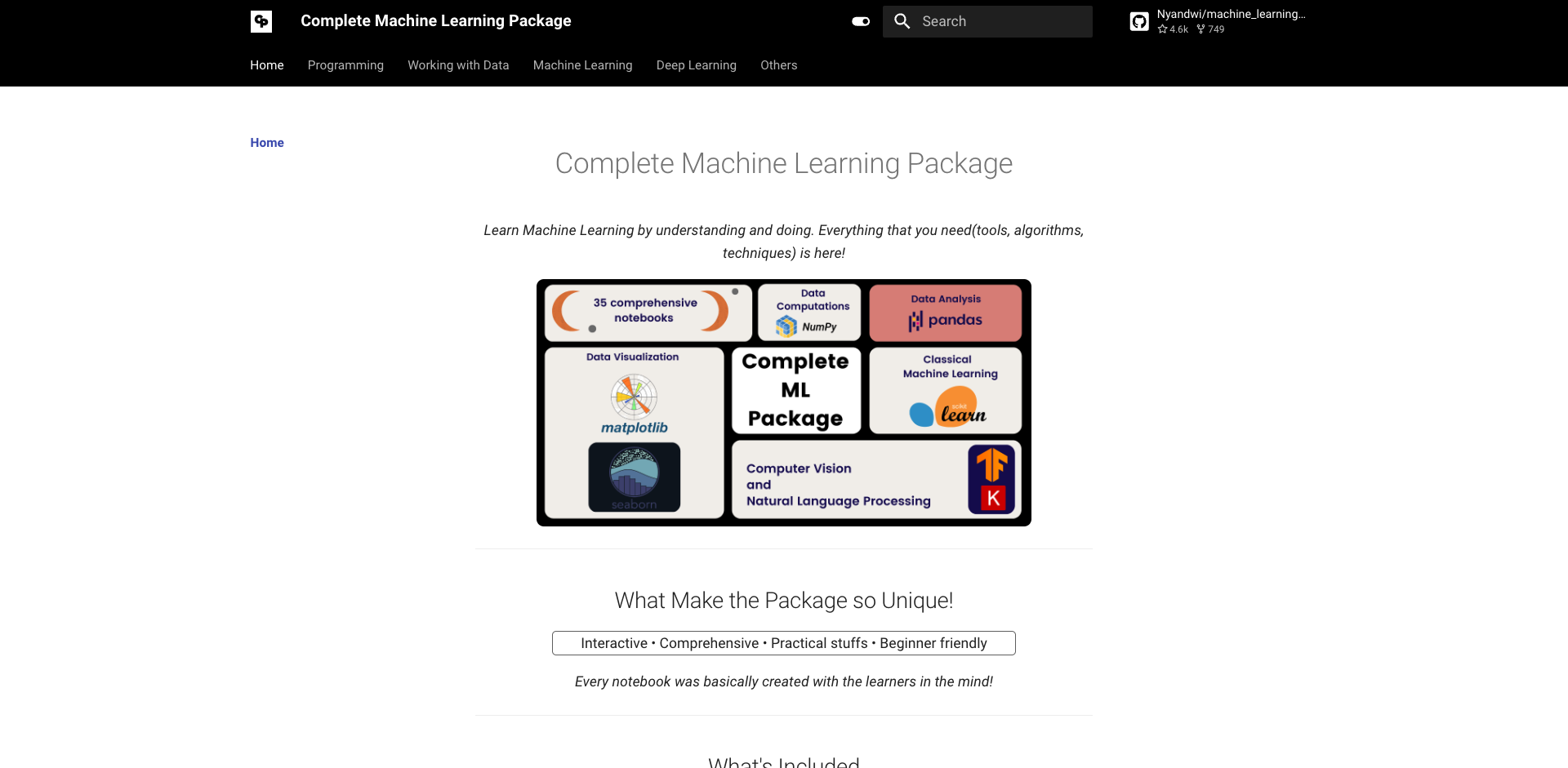 machine_learning_complete学习资料汇总 - 全面的机器学习教程库_machine learning 题库-CSDN博客