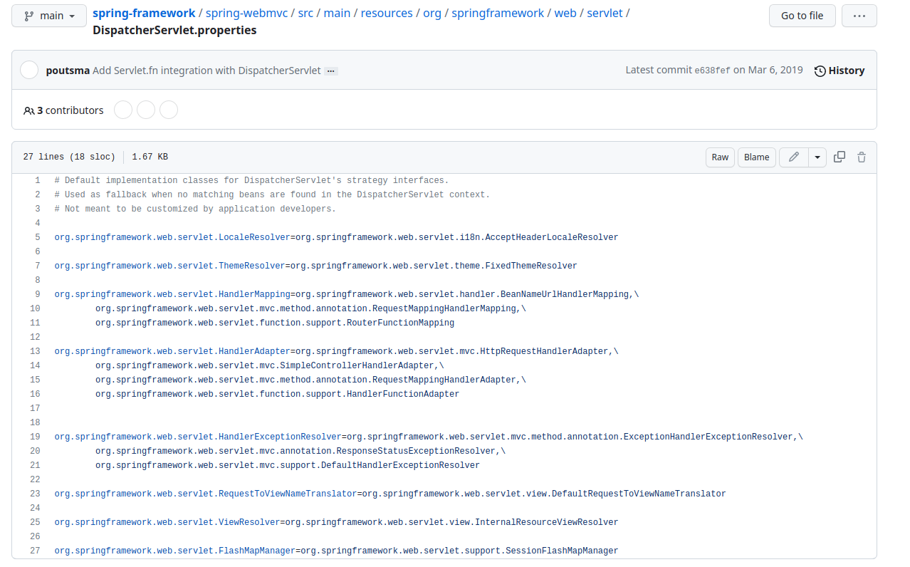Spring MVC官方文档学习笔记（二）之DispatcherServlet（转）_dispatcherservlet配置-CSDN博客