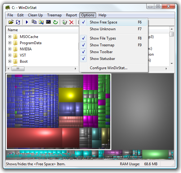 windirstat怎么用_使用WinDirStat分析和管理硬盘空间-CSDN博客