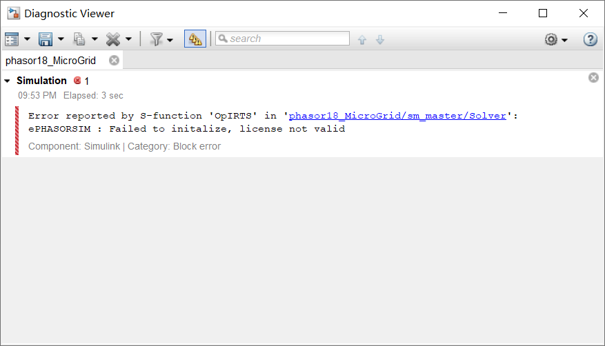 20210720 RT-LAB license not valid(微电网例程)_rtlab 中出现error preparing ...