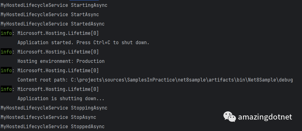 .NET 8 中的 IHostedLifecycleService_net8 ihostapplicationlifetime-CSDN博客