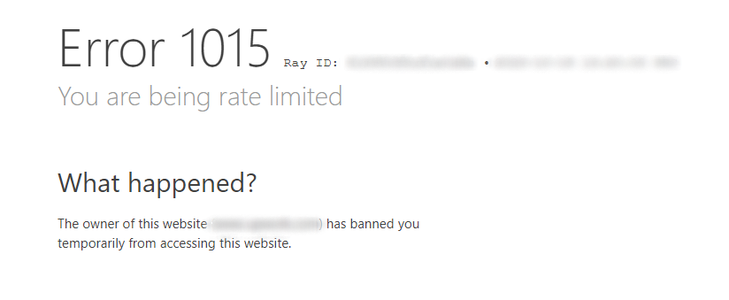 Cloudflare Error 1015：是什么以及如何避免?-CSDN博客