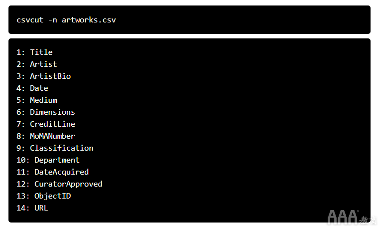 大数据分析如何使用命令行和csvkit清洁CSV数据_csvtkik-CSDN博客
