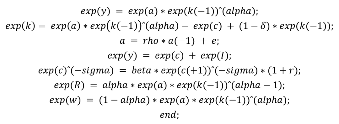 阻滞增长模型求解_华萌奖学金得主分享 | 求解DSGE：dynare新手入门-CSDN博客