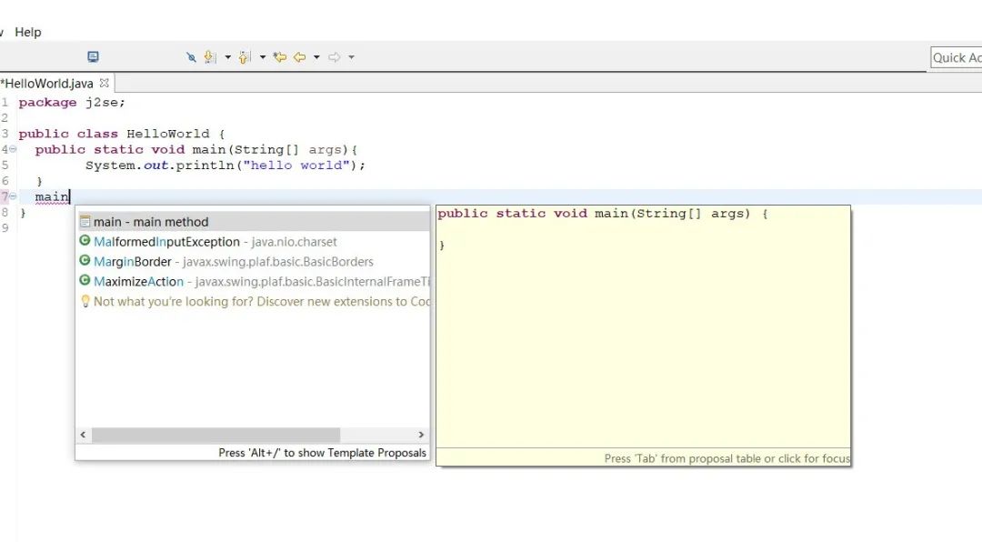 eclipse syso方法存根_java学习（三）：eclipse中的快捷键-CSDN博客