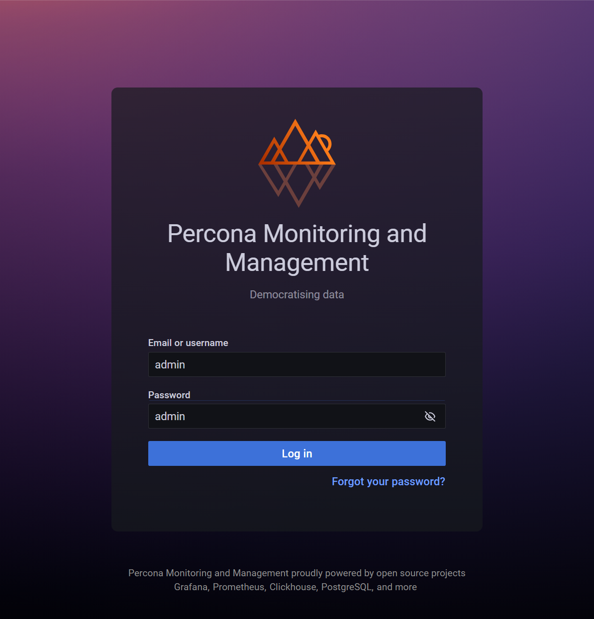 MySQL监控方案PMM之PMM Server的安装_pmm mysql-CSDN博客