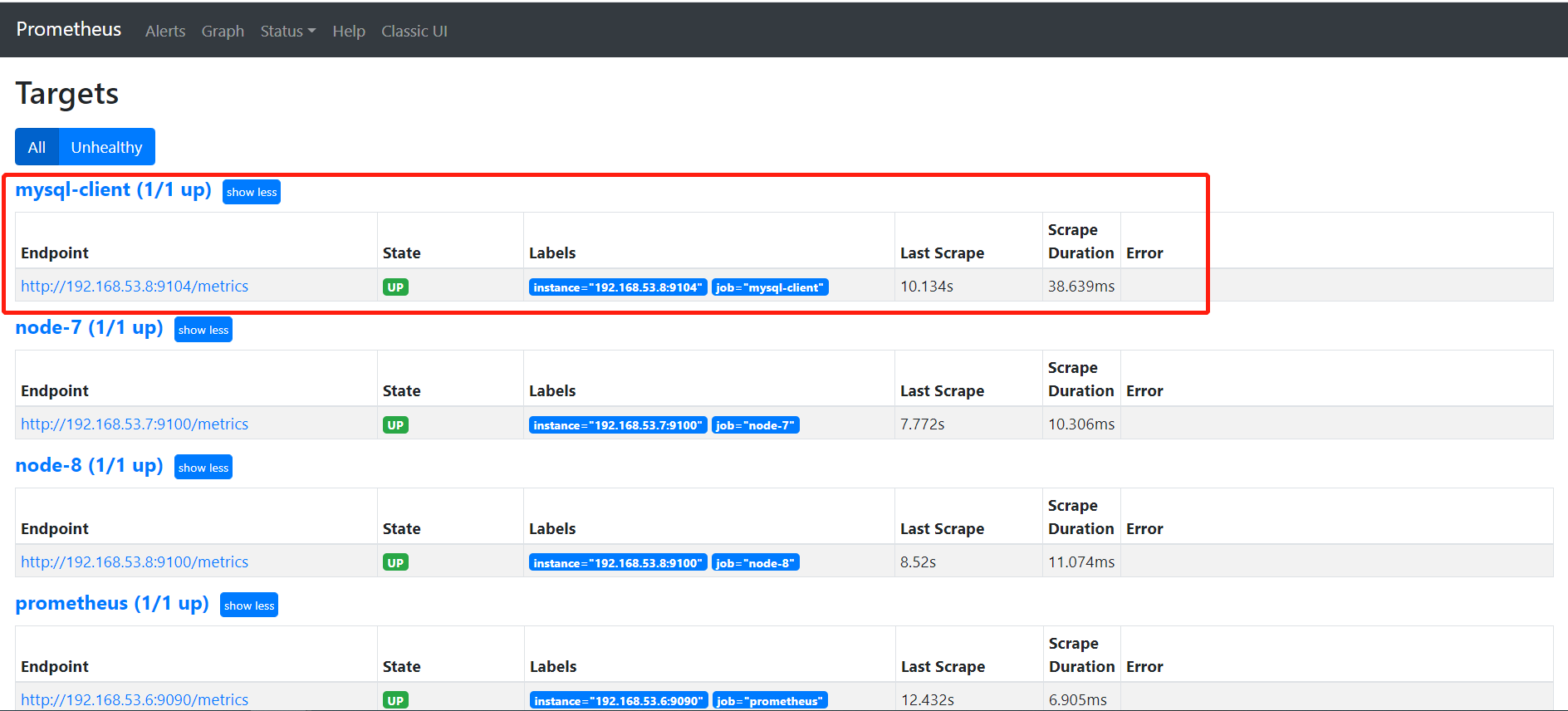Prometheus监控MySQL数据库-CSDN博客