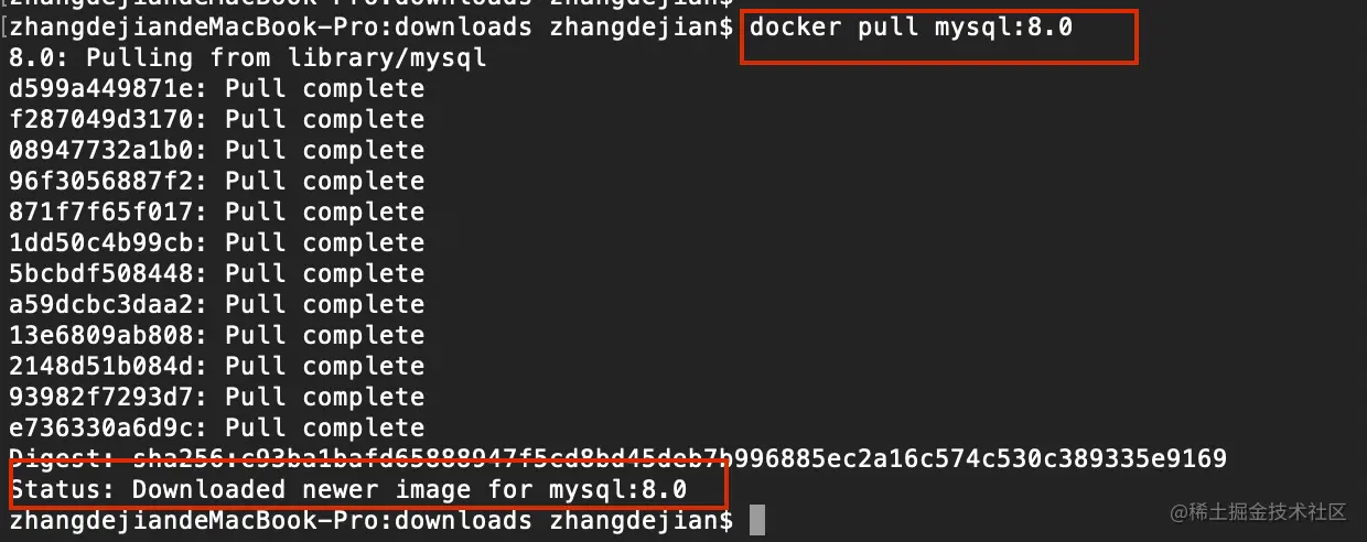 Docker 安装 Mysql8 0 Docker 安装mysql 8 0 Csdn博客