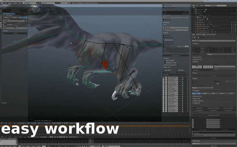 Blender插件-肌肉系统模拟工具 X-Muscle System 3.0-CSDN博客
