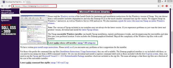 在 Windows 上安装 NMAP_nmap windows-CSDN博客