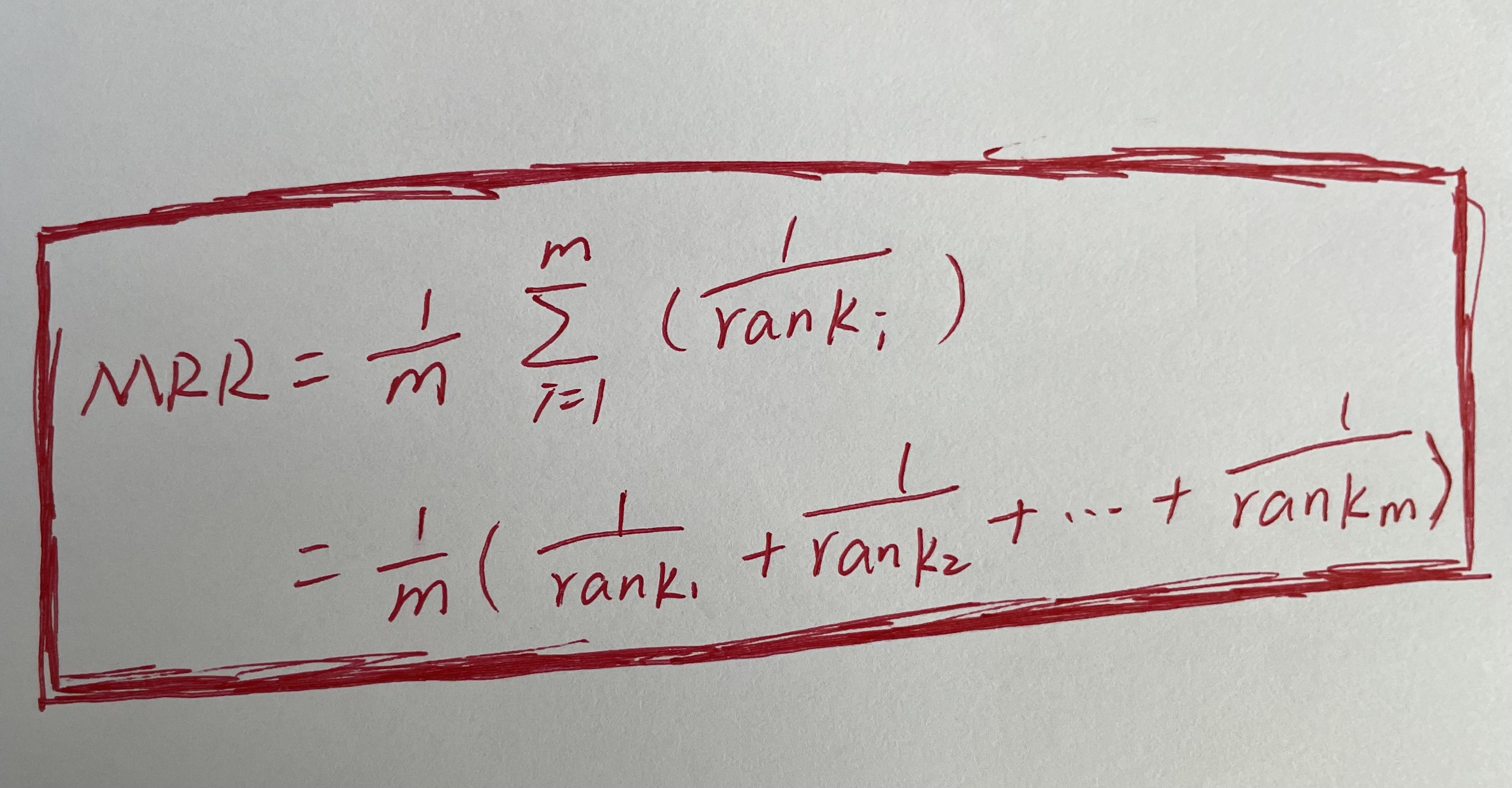 KGC的衡量指标（MR、MRR、Hits@n）_平均倒数排名mrr-CSDN博客