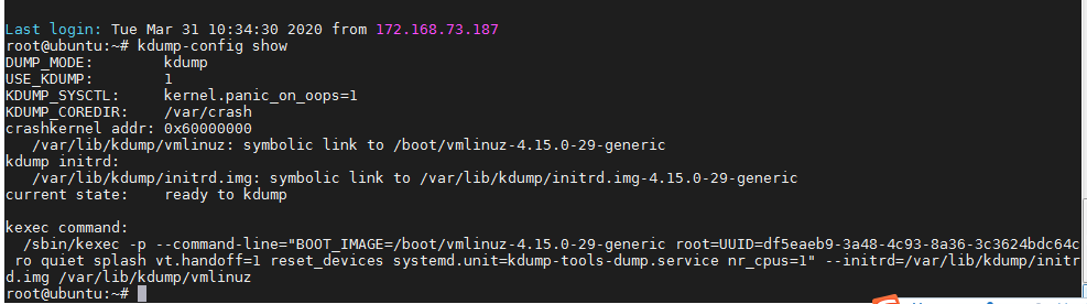 手动触发linux系统kdump方法,[Linux]Kdump简介&配置、触发-CSDN博客