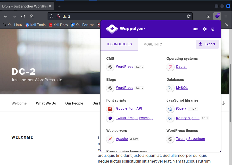 Vulnhub-DC-2实战靶场_vulhub的dc2靶场-CSDN博客