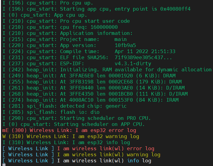 通过ESP32 logging库来启发我们的思维吧~~_idf的log.h使用-CSDN博客
