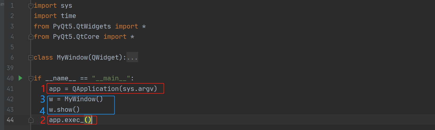 PyQt上手教程（一）_pyqtsignal-CSDN博客