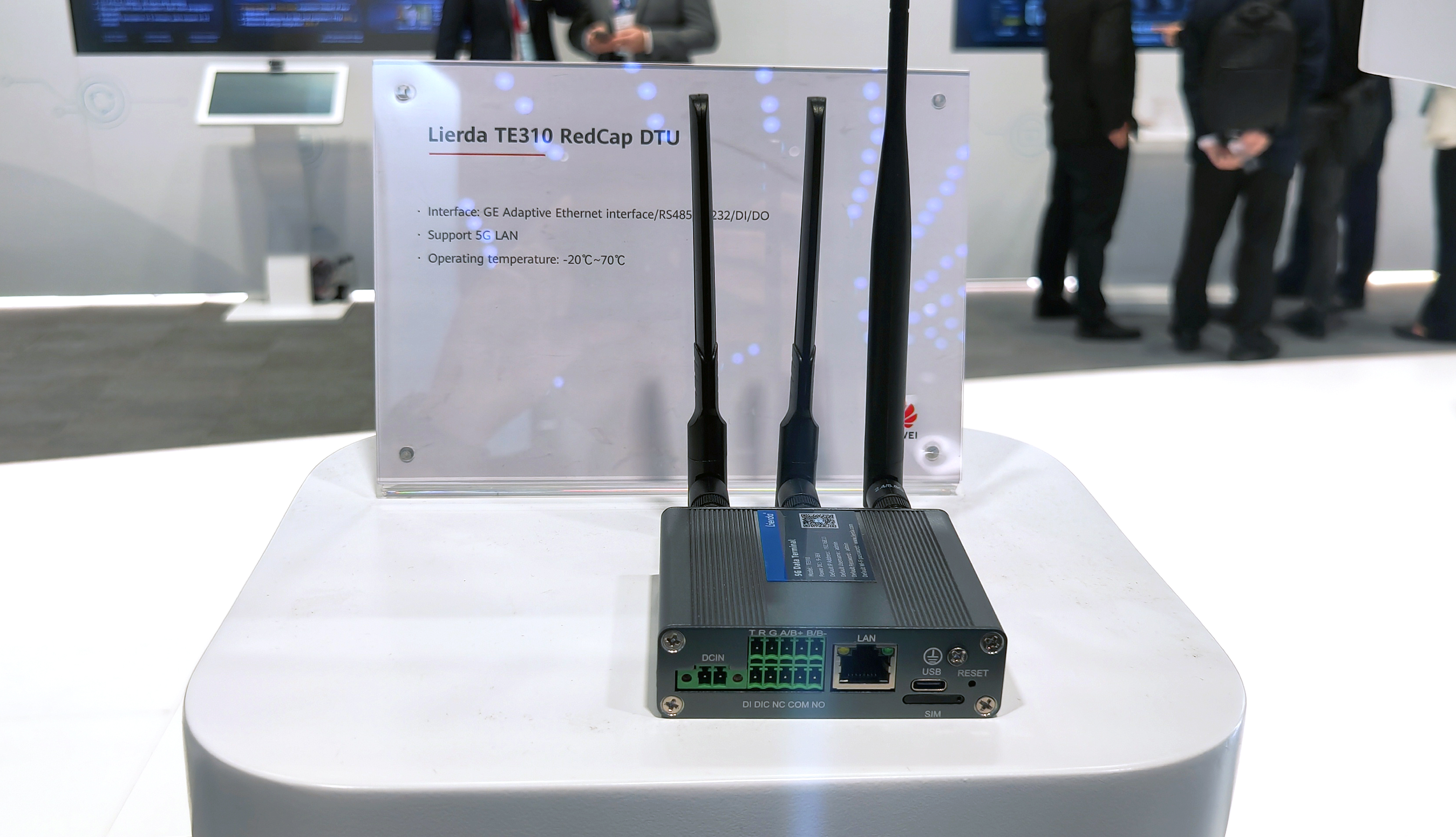 利尔达RedCap产品登陆MWC2024华为展台，共绘轻量化5G未来蓝图_nr90-hcn-CSDN博客