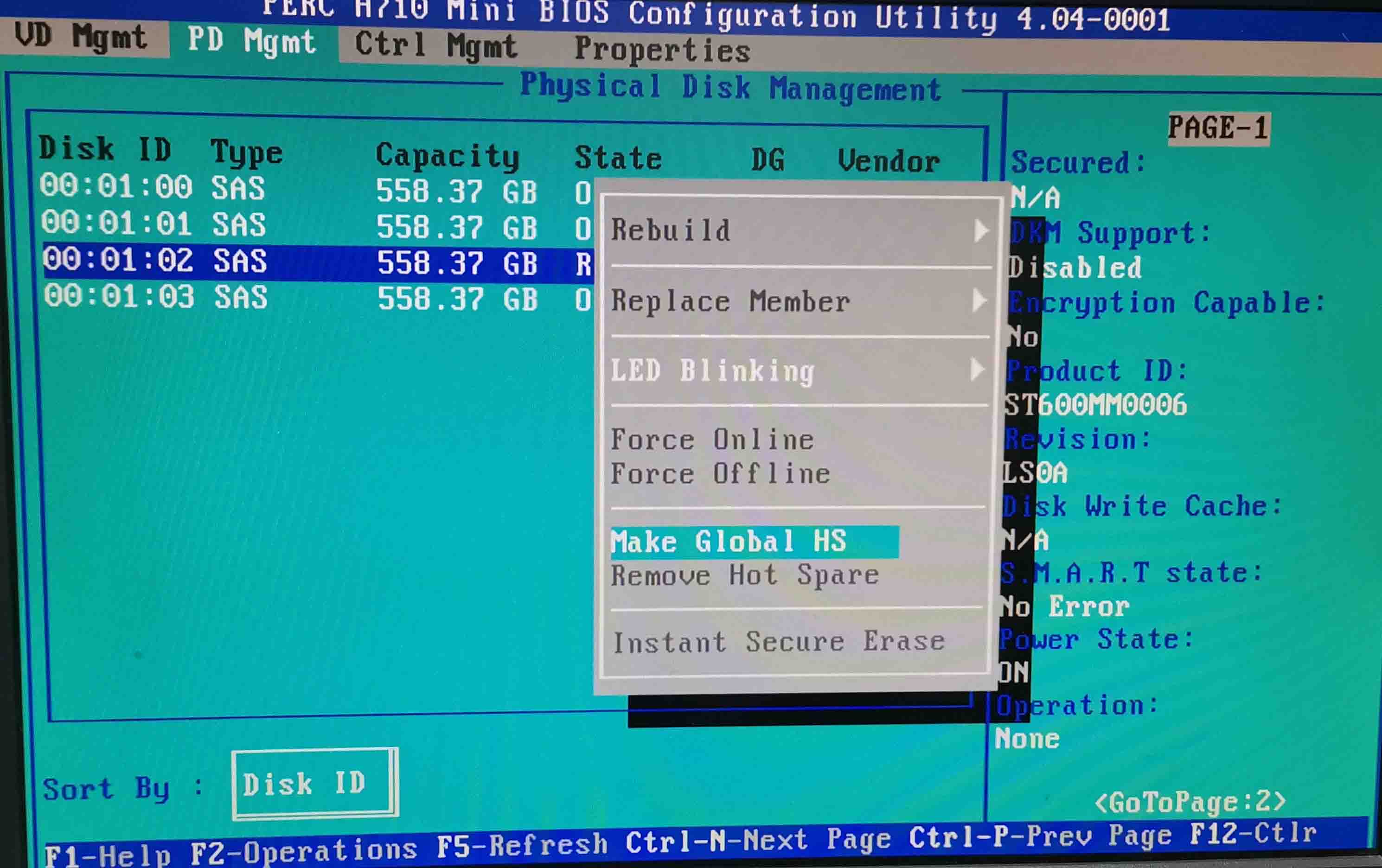 Dell R720更换一块好的硬盘(别的服务器上取下来的)没有自动同步解决方法_戴尔r720硬盘foreign-CSDN博客
