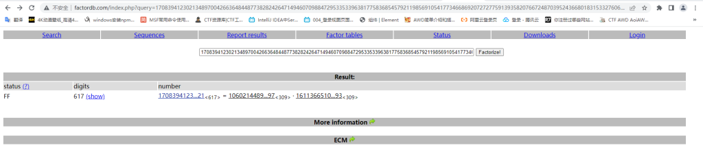 [NPUCTF2020]EzRSA-BUUCTF-CSDN博客