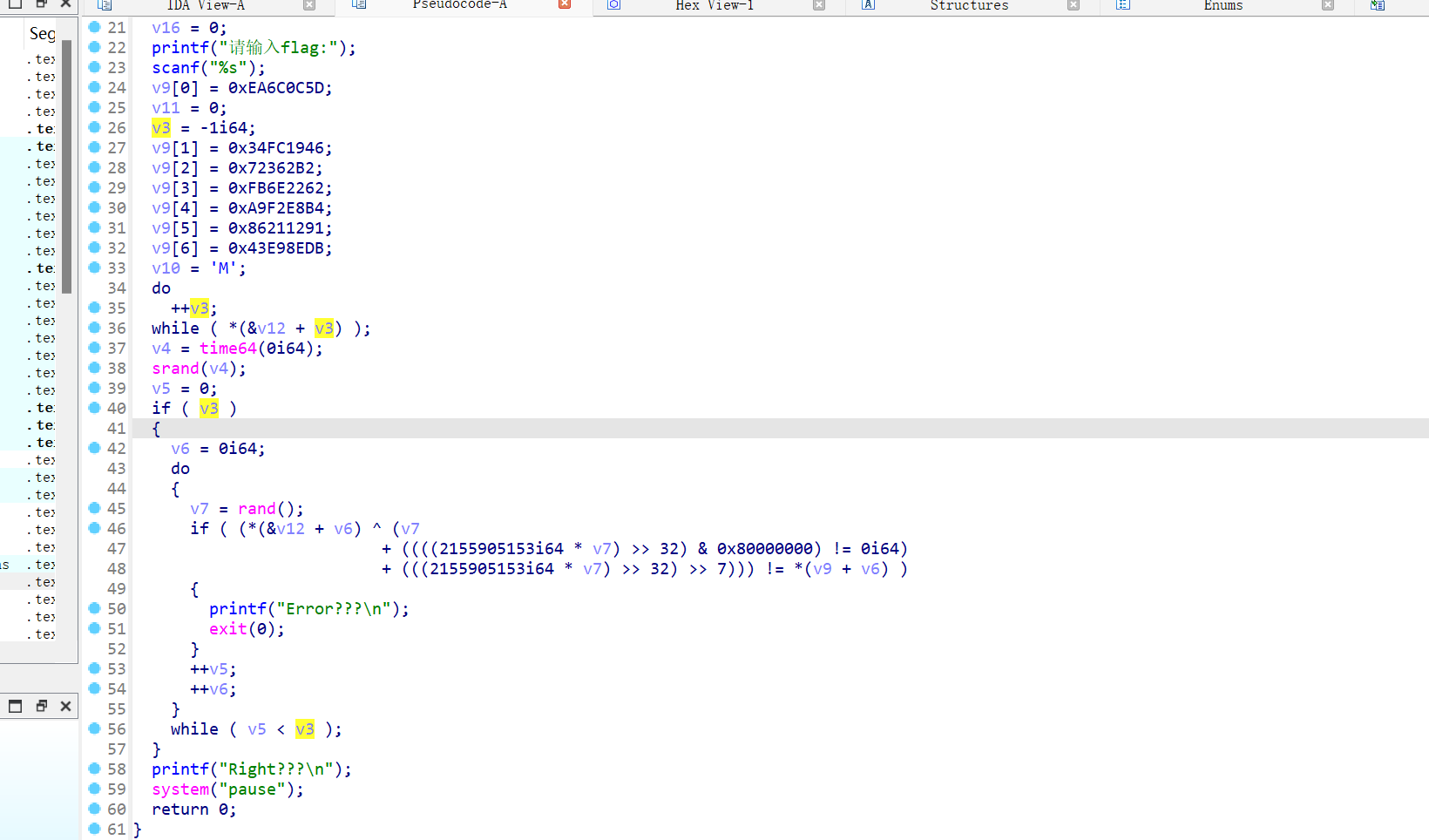 XYCTF-REVERSE（完结）_xyctf 逆向-CSDN博客
