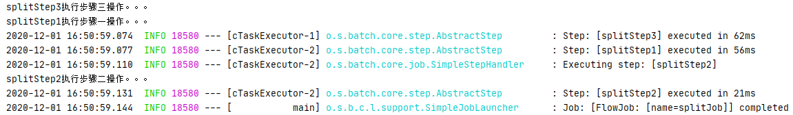 SpringBoot整合SpringBatch实例(多任务, 并行, 串行)_springboot集成springbatch-CSDN博客