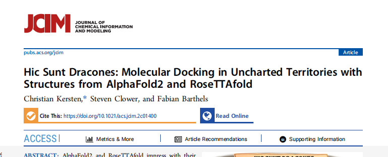 学术速运|Hic Sunt Dracones-分子与AlphaFold2 和RoseTTAfold提供的结构进行未知领域对接_如何使用alphafold进行分子对接-CSDN博客