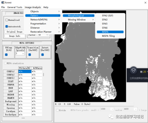 形态学空间格局分析(MSPA)——Arcmap结合GuidosToolbox（以分析森林景观为例）-CSDN博客